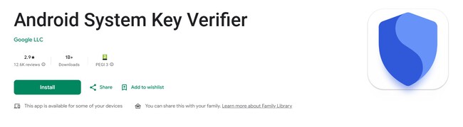 Qué es Android System Key Verifier y por qué se ha instalado en mi Android sin pedirme permiso