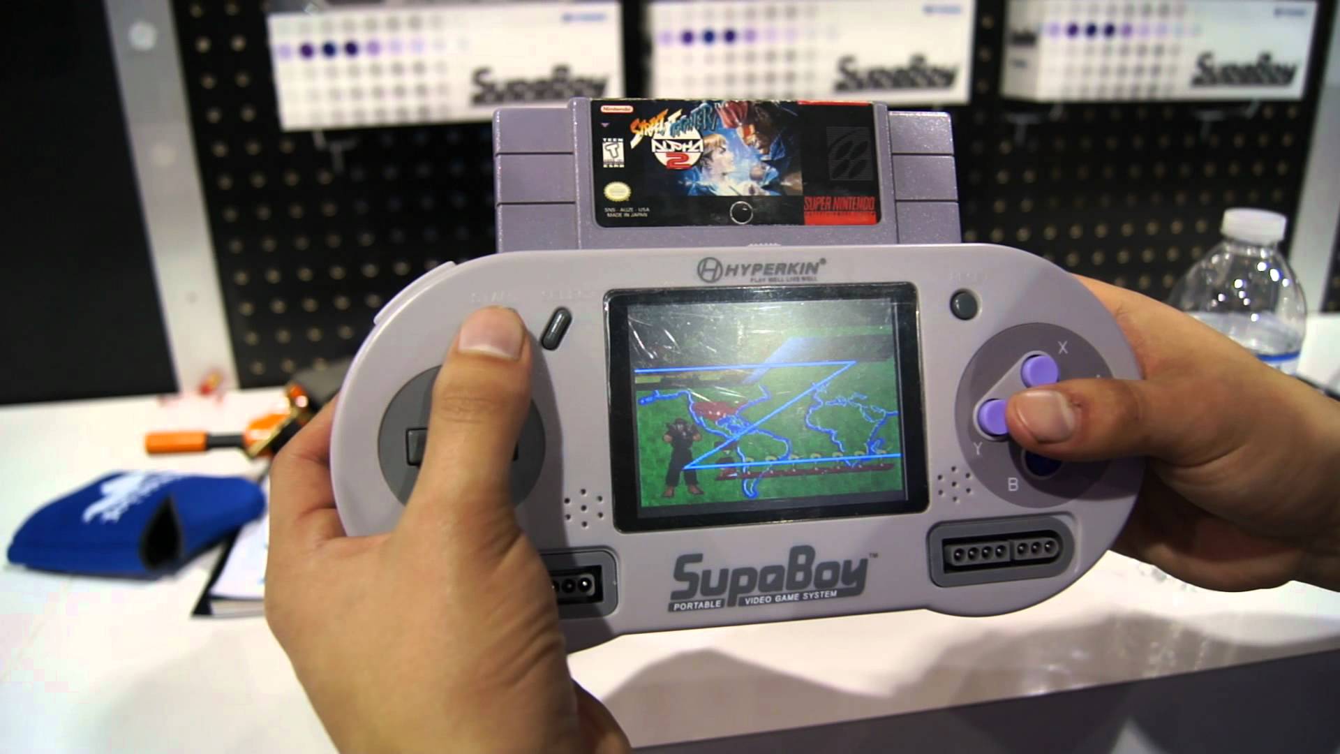 SupaBoy, la Super NES portátil de Hyperkin con la que aprovechar tus ...