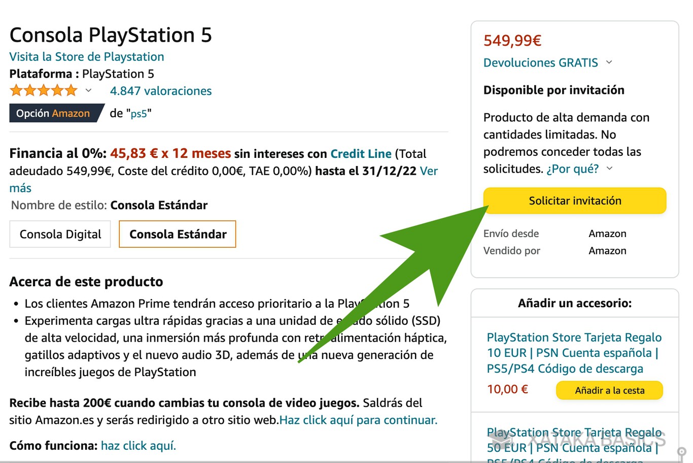 PlayStation 5 en Amazon por invitación: qué es este sistema, cómo ...