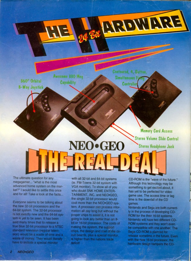 Neo Geo: 25 años de Max Giga Power