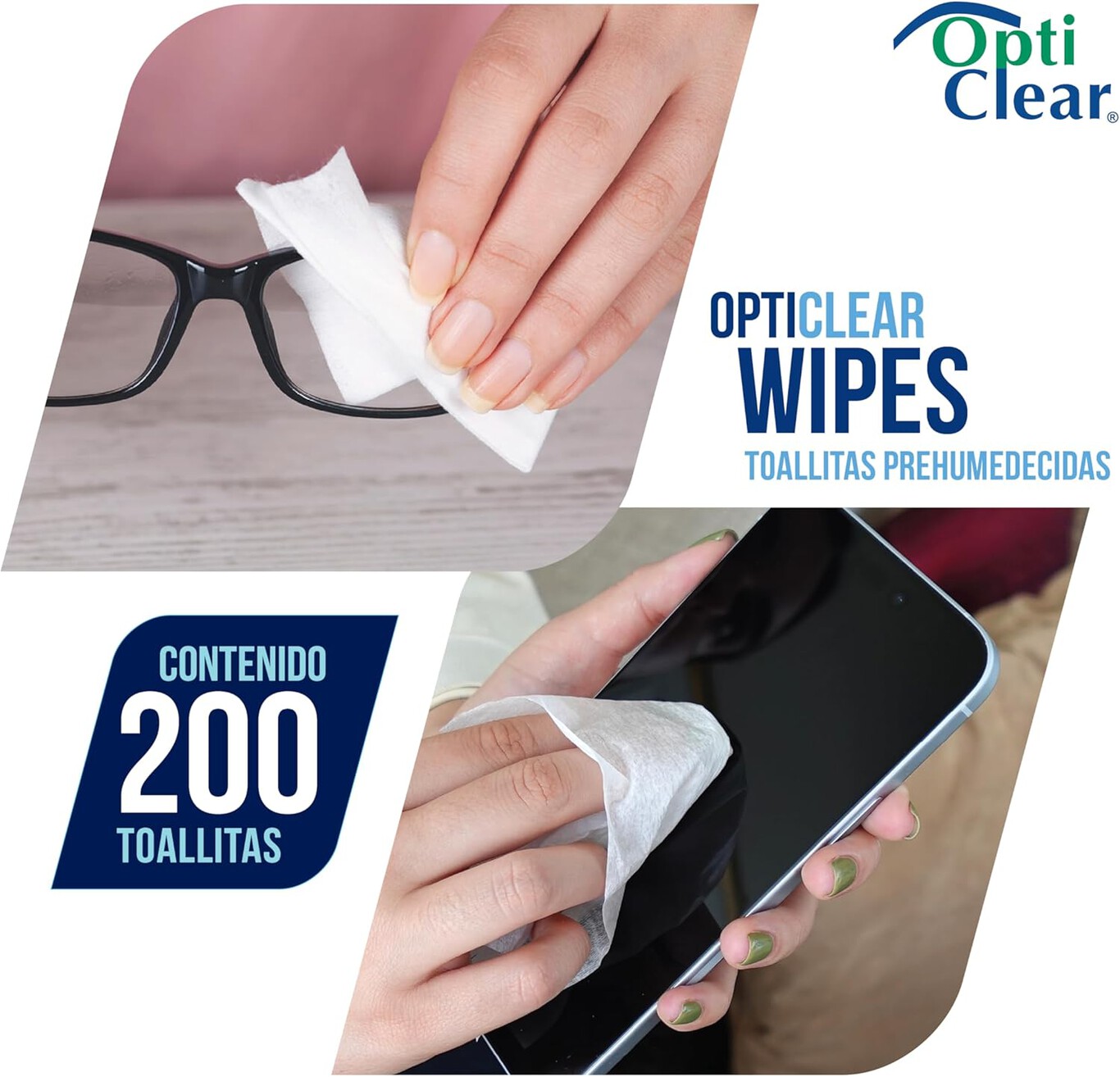 Toallitas húmedas para pantallas y lentes: apenas 256 pesos por 200 ...