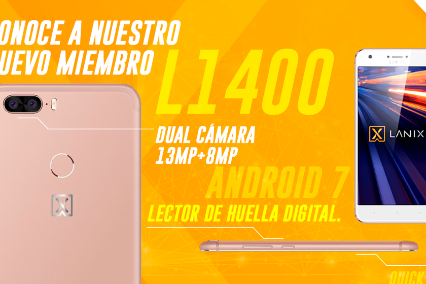 EXCLUSIVA: Estas son las especificaciones del Lanix L1400, próximo ...