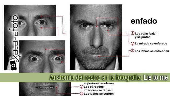 Anatomía del rostro: Miénteme por favor