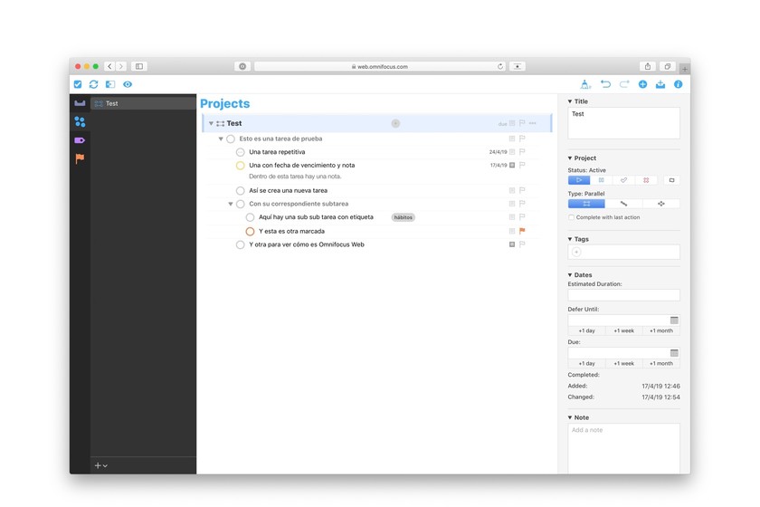OmniFocus Web: así es la alternativa para los que trabajen con iPhone y ...