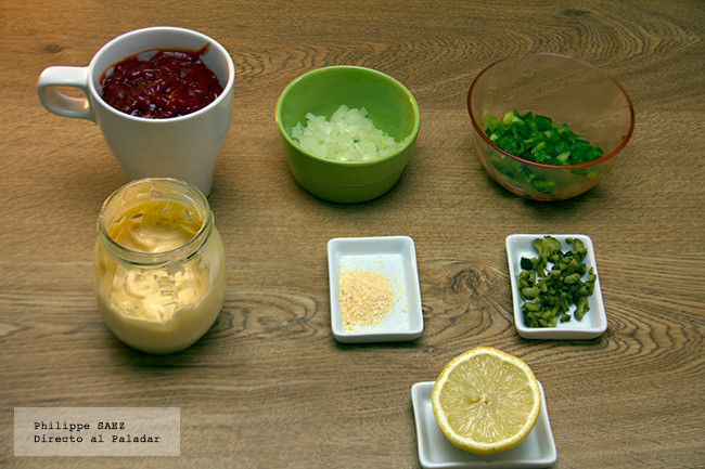 Aderezo Mil Islas. Receta