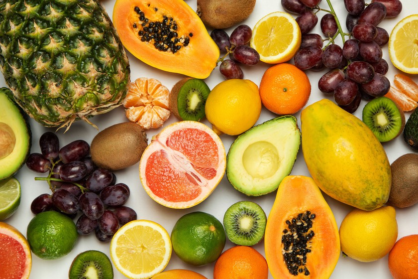 Las frutas que más azúcar tienen, ordenadas de más a menos