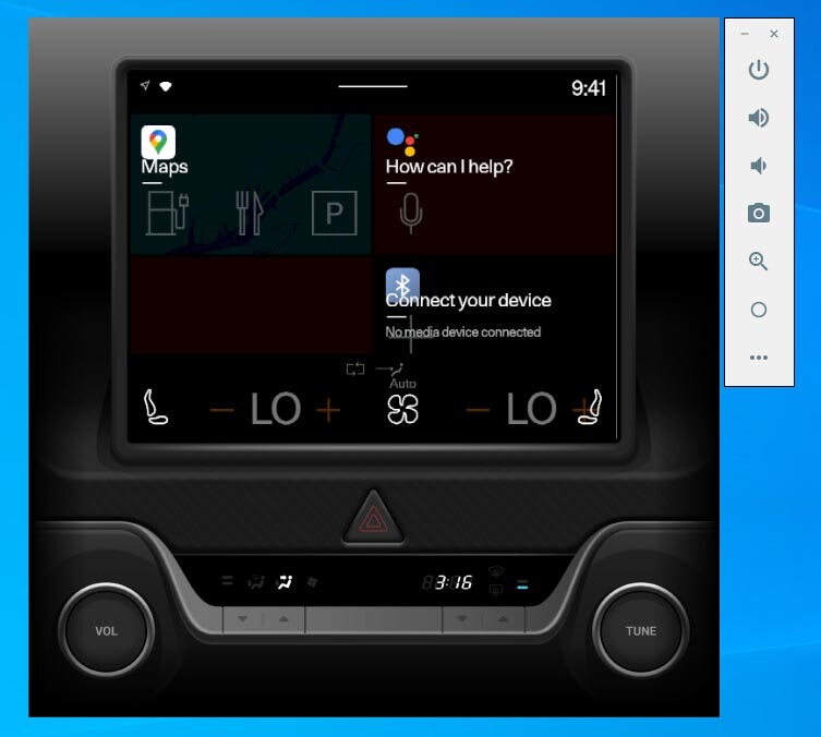 Cómo probar Android Automotive en Windows con el emulador de Android Studio