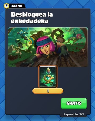Cómo conseguir la nueva carta "Enredadera" gratis en Clash Royale - Clash Royale - 3DJuegos