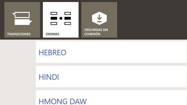 Microsoft ha lanzado Bing Translator para Windows 8