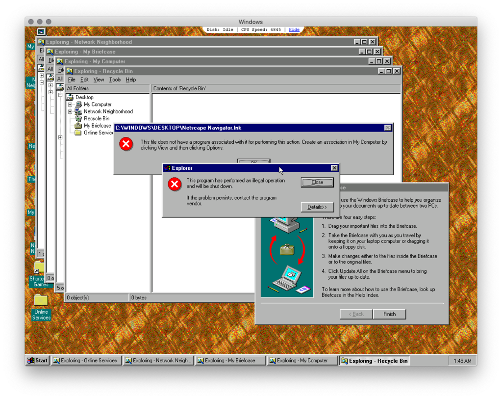 El Windows 95 que funciona como una app en Windows 10, Linux y Mac ...