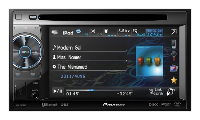 Pioneer presenta innovador auto-estéreo multimedia AVH-2450BT