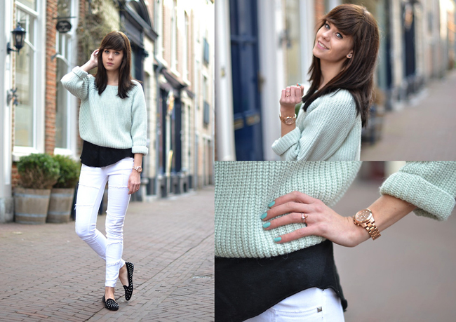 El color menta es la tendencia para la primavera: famosas, street style ...