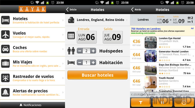 Las mejores aplicaciones de reserva de hoteles para Android