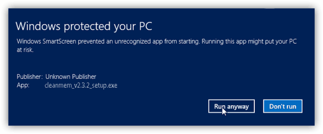Seguridad en Windows 8: SmartScreen Filter