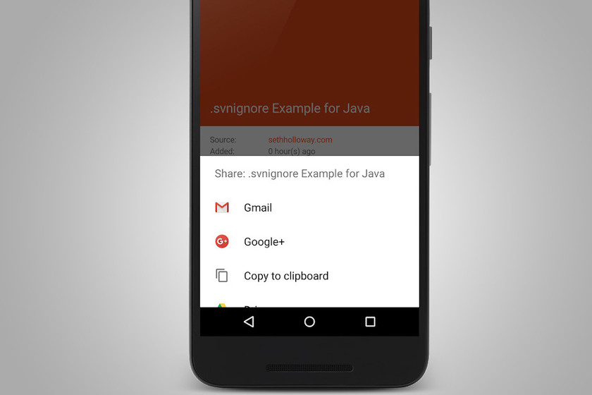 Sharedr, una app que reemplaza el menú Compartir de Android con una ...