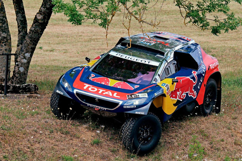 El Peugeot 2008 DKR que se alzó con la corona en el Dakar 2016, a ...