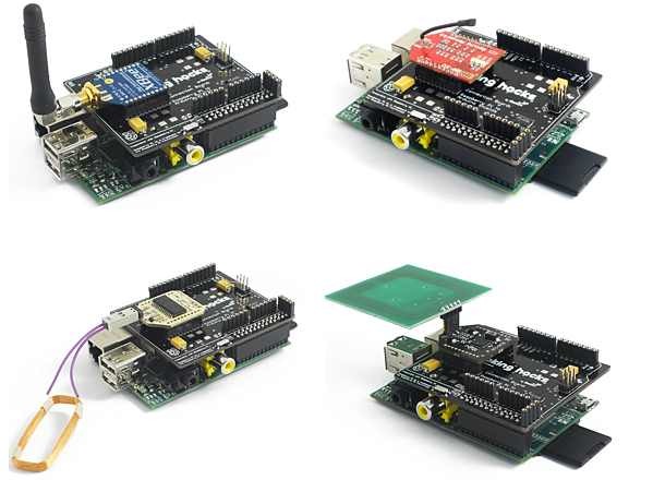 Utiliza todos los escudos de Arduino en la Raspberry Pi gracias a esta ...