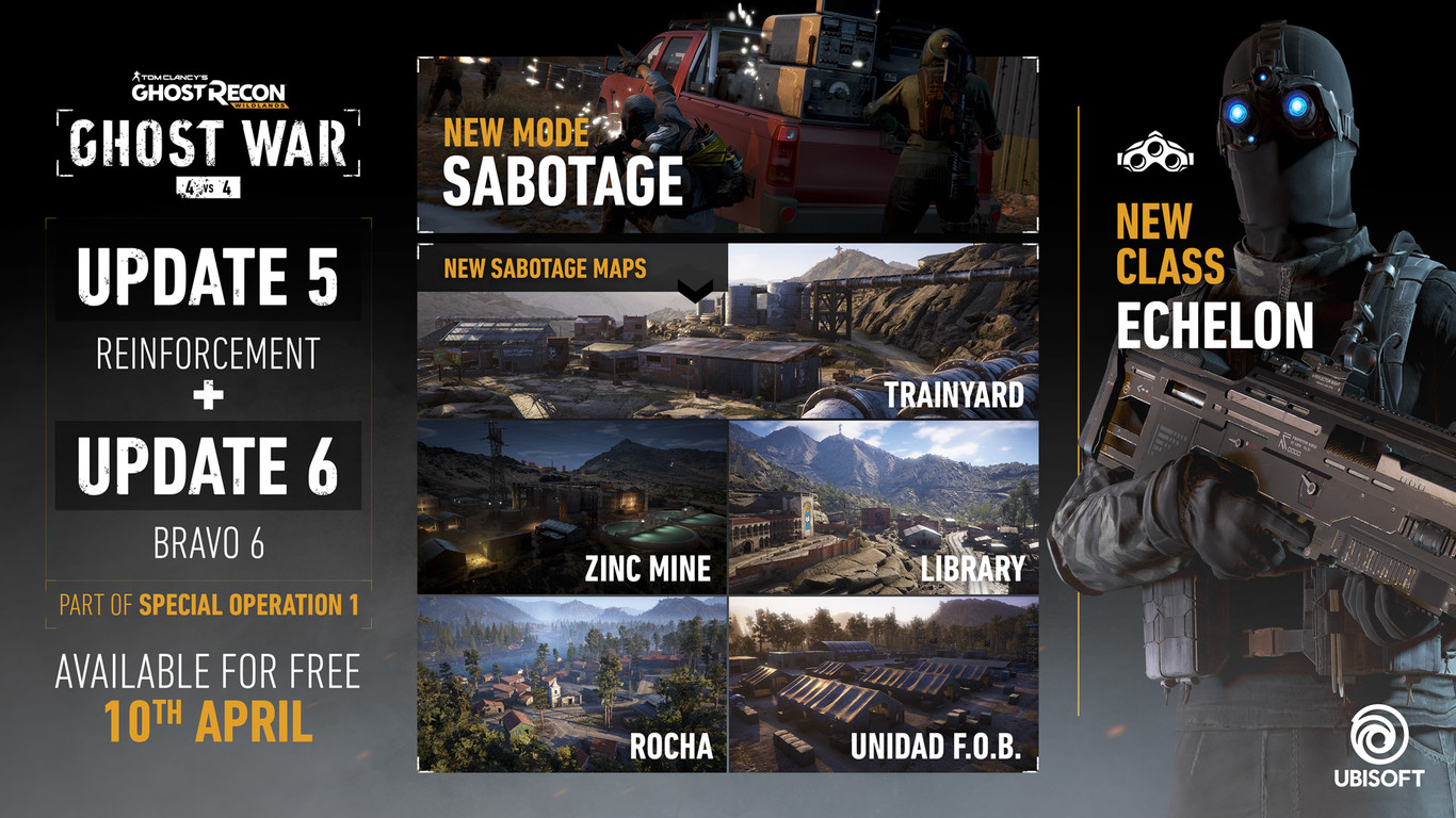 Ghost Recon Wildlands: Sam Fisher llega junto con la actualización ...