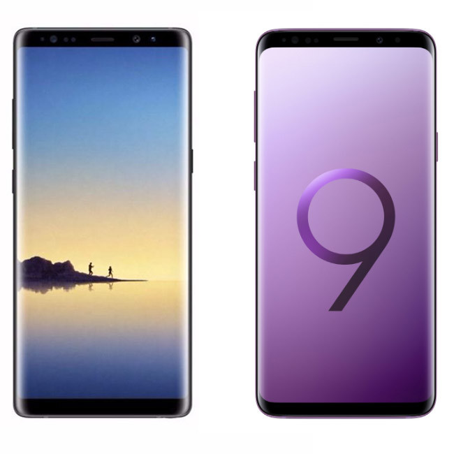 Galaxy S9 vs Galaxy Note 8, comparativa de características y precio