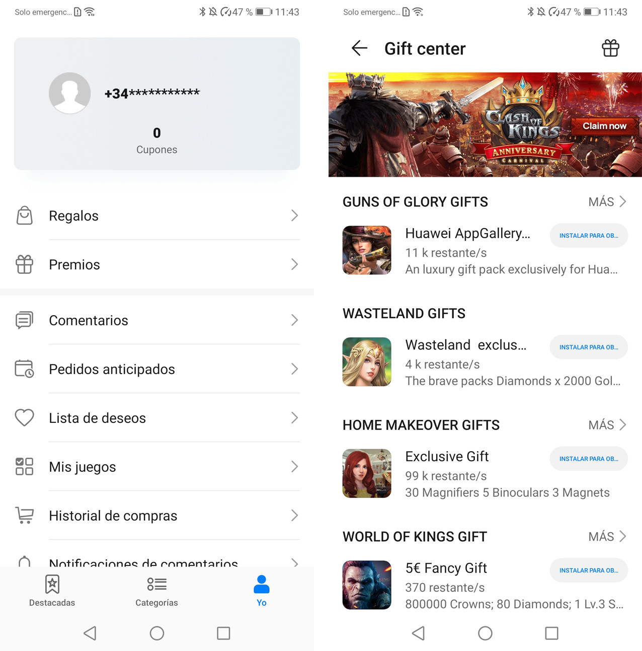 Huawei GameCenter es oficial: la plataforma de videojuegos ya está ...