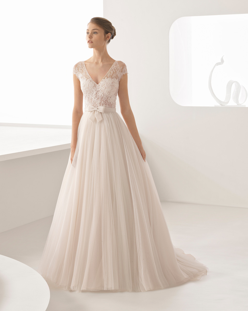 15 vestidos de novia color rosa para las que opinan que el blanco ya no ...