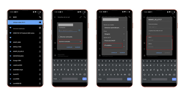 DNS en Android: qué es y cómo cambiarlo desde tu móvil