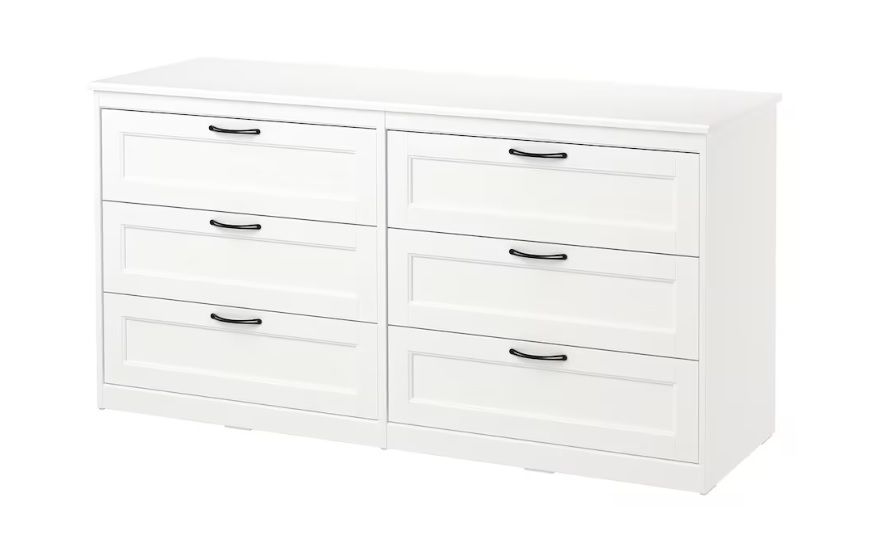 La cómoda de seis cajones de IKEA que nos ayudará a mantener el orden ...