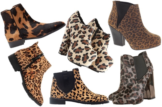 Tus pies van a rugir al andar: los botines de leopardo triunfan