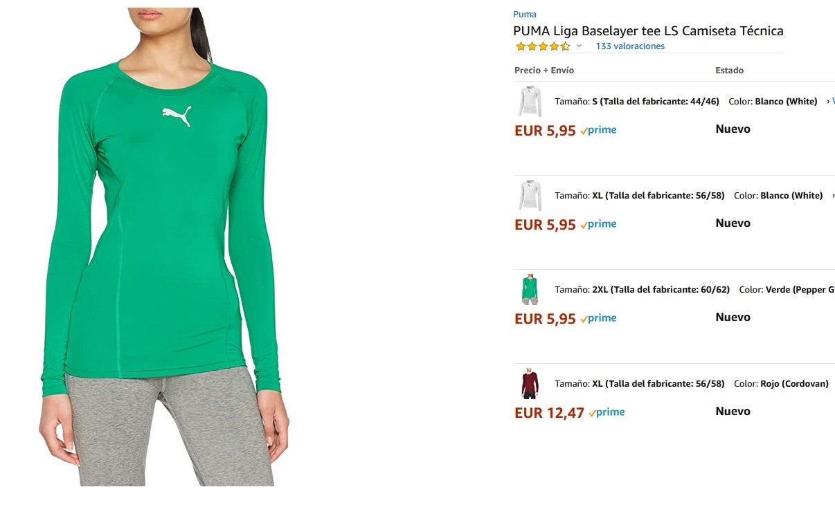 Ofertas en ropa deportiva de Amazon para hacer ejercicio en casa ...