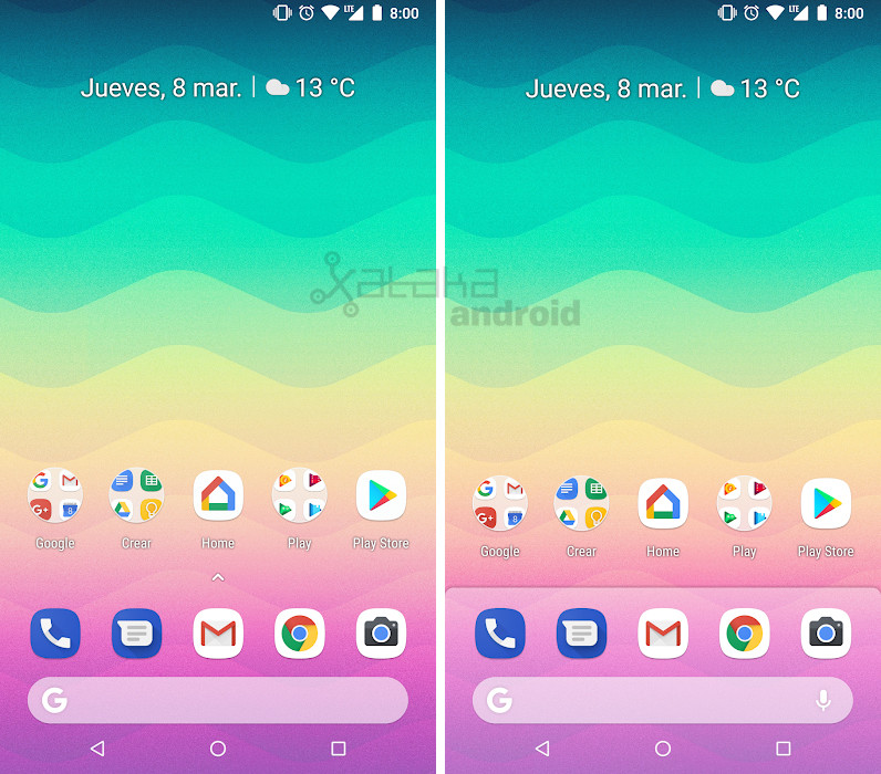Ya puedes descargar el Pixel Launcher de Android P: estas son sus novedades