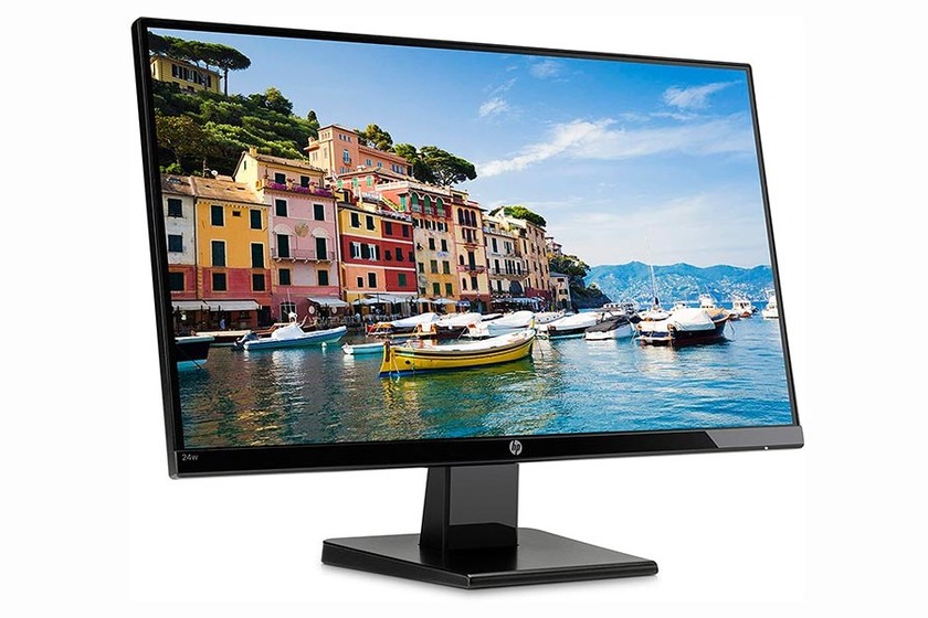 En Amazon, tienes un monitor básico de trabajo como el HP 24w rebajado ...