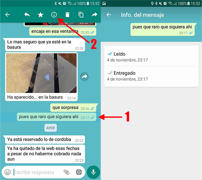 Cómo borrar mensajes de Whatsapp antiguos