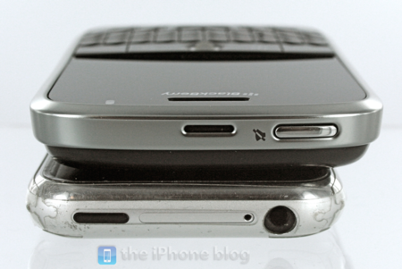 iPhone VS BlackBerry Bold