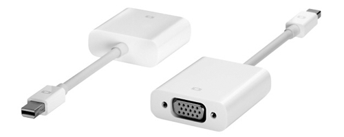 Las conexiones del Mac: salida de monitor