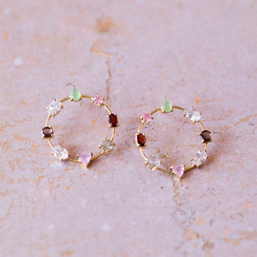 23 pendientes de aro: un clásico que nunca falla