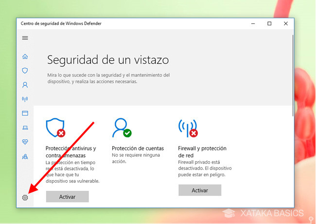 Cómo evitar que Windows Defender te envíe notificaciones todo el rato