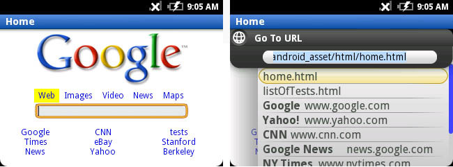 Así era el embrión de Android en 2007, un repaso en capturas