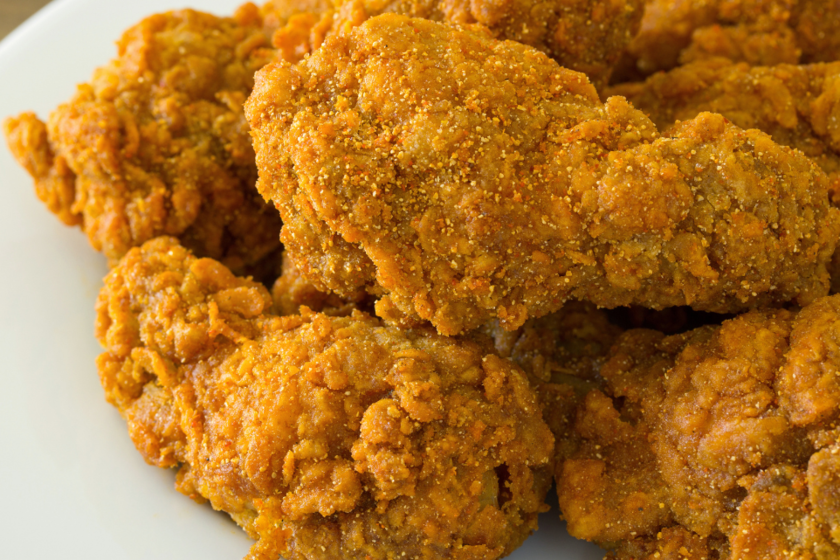 Me encanta este pollo frito tipo KFC porque no lleva harina ni pan ...