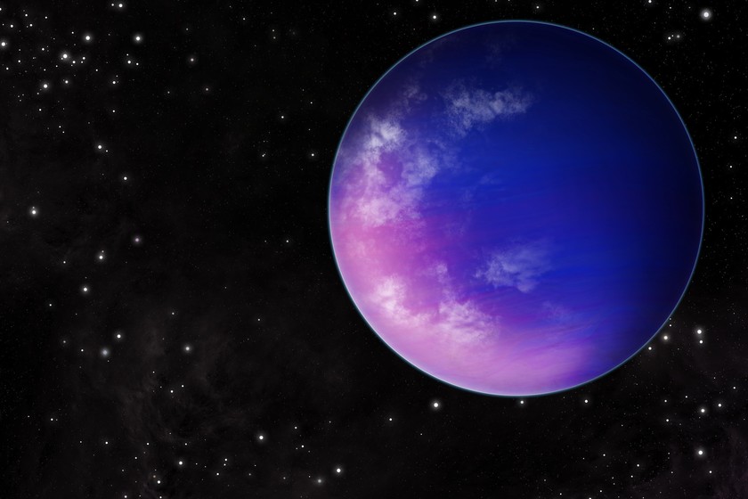 Universo Y Planetas Morados 100+] Imágenes De Galaxia Planeta