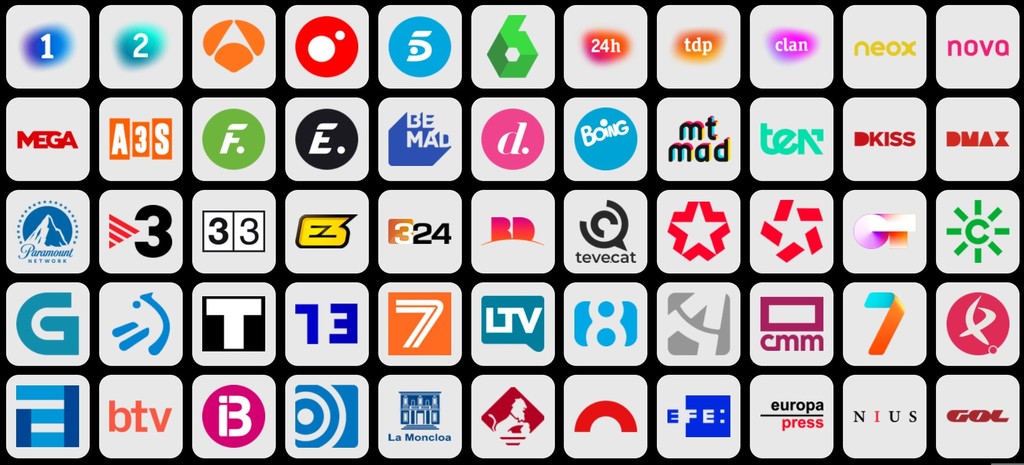 En esta web puedes ver cientos de canales de televisión TDT online ...