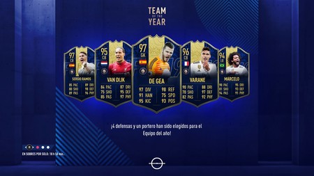 FIFA 19 anuncia su Equipo del Año (TOTY). Ronaldo, Messi y Modric en el ...