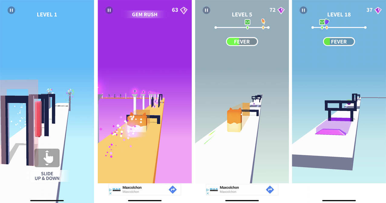 Probamos Jelly Shift, el sencillo juego que pone a prueba tu habilidad y tu velocidad de reacción