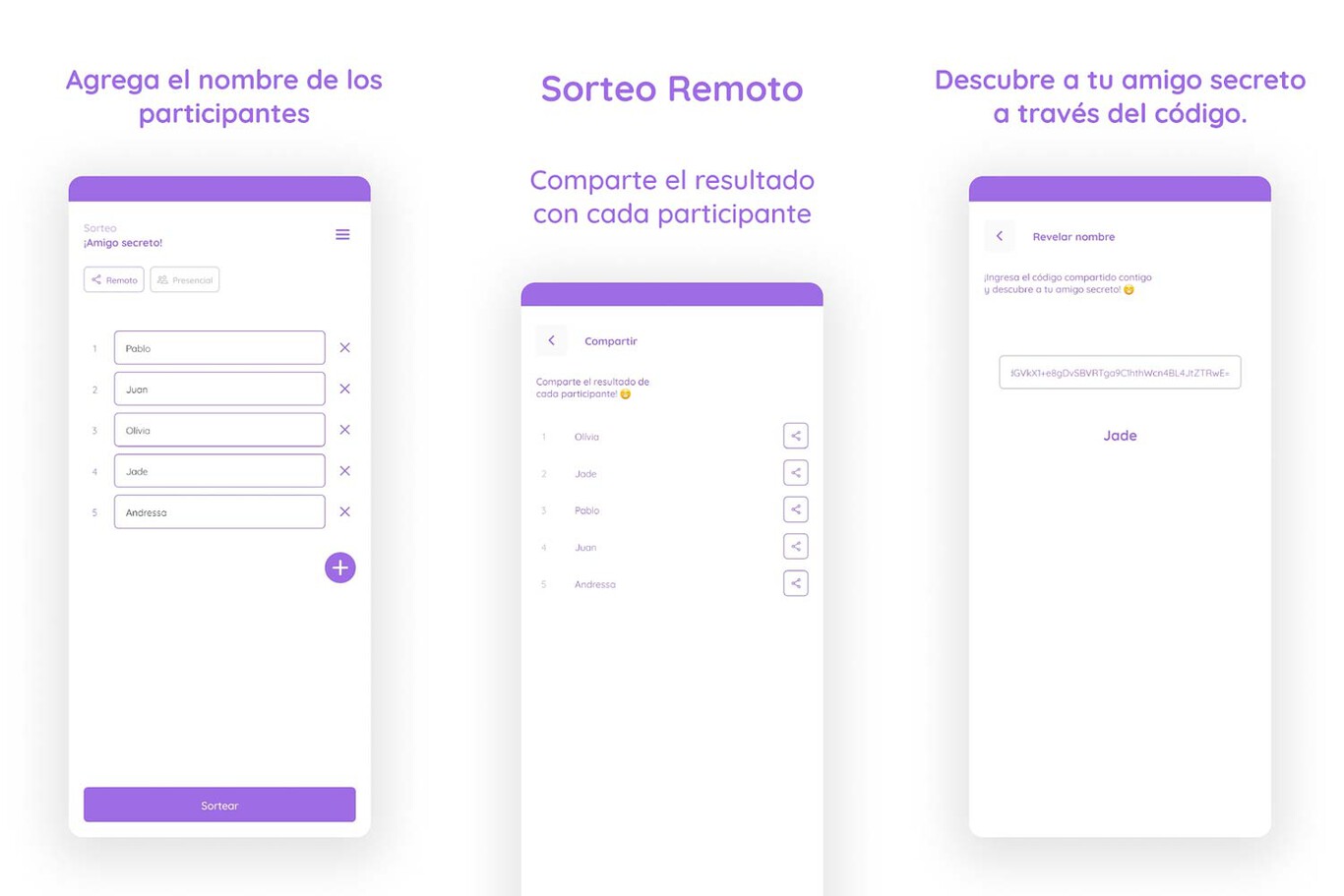 Cuatro apps para organizar el sorteo del "amigo invisible" desde el móvil