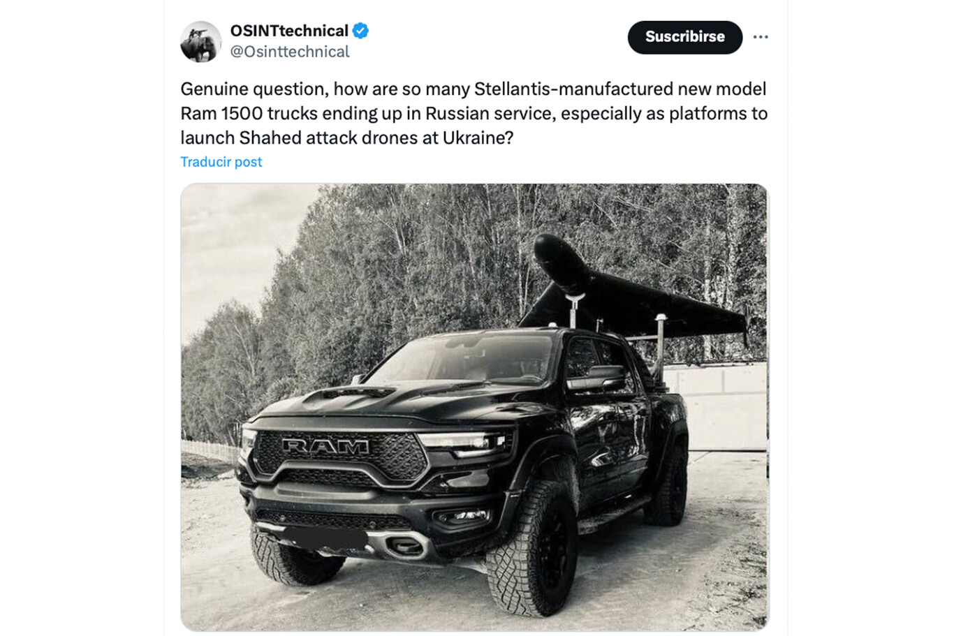 Rusia tiene un nuevo e inesperado aliado en su guerra contra Ucrania: está usando pick-ups de ...