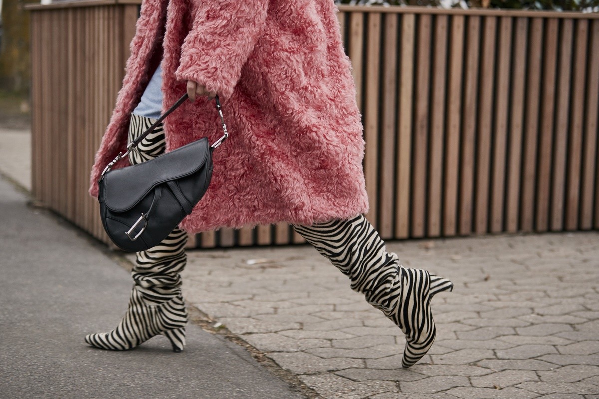 Las botas con animal print siguen de moda en el streetstyle (y eso ...