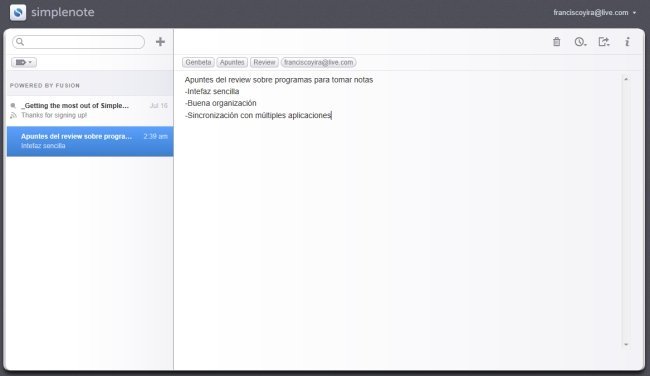 Ocho excelentes aplicaciones para tomar notas en Windows y en la Web
