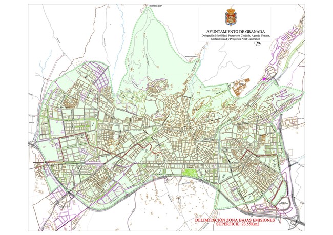 El enorme lío de la Zona de Bajas Emisiones de Granada, explicado ...