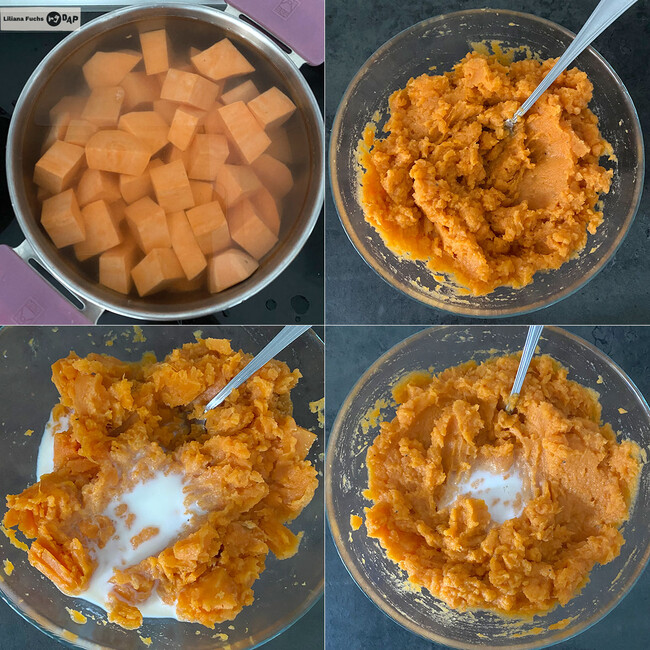 Cómo hacer puré de boniato de guarnición, una deliciosa alternativa al ...