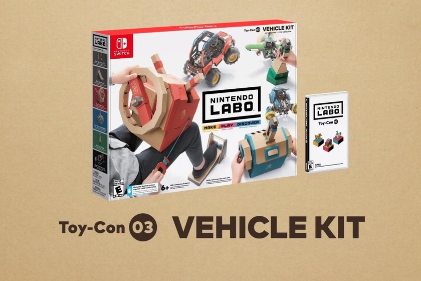 Nintendo Labo Kit Vehículo: anunciado para Nintendo Switch con fecha ...