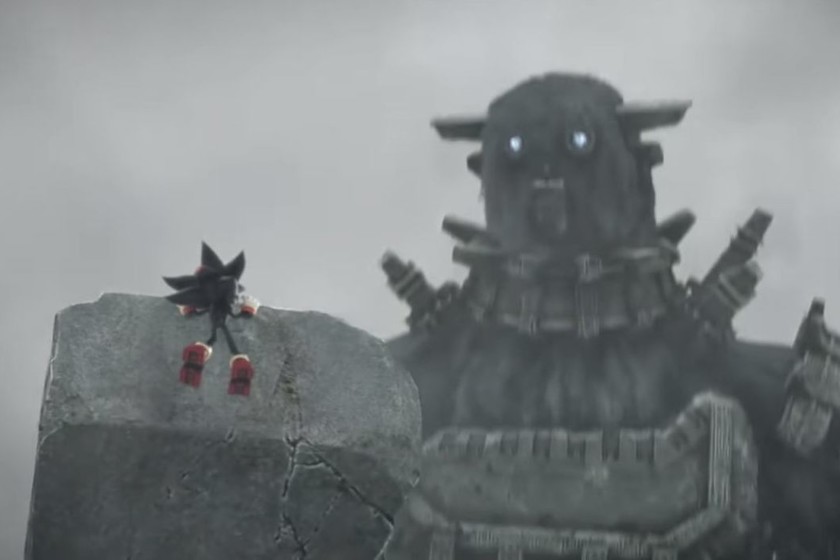 Shadow the Hedgehog of the Colossus, así es el cruce más loco entre el ...
